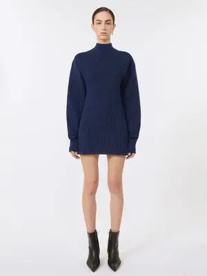 Max Mara 3d Jacquard-knit Dress