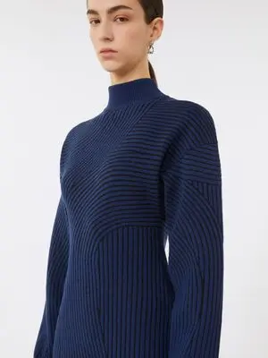 Max Mara 3d Jacquard-knit Dress