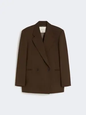 Max Mara Wool Twill Straight Fit Blazer