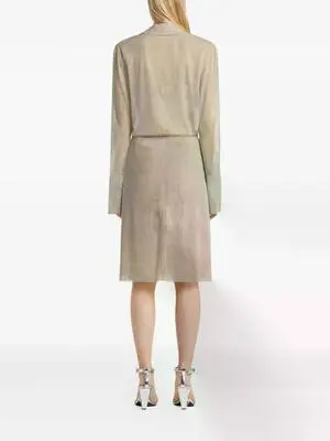 COURREGES Asymmetrical Zip-front Skirt