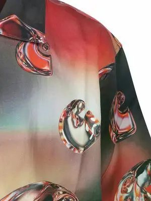 Carhartt Work In Progress Graphic-pattern Shirt - Red