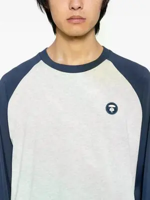 AAPE BY *A BATHING APE Logo Appliqué T-shirt