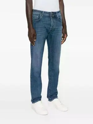 Jacob Cohen Cotton Straight Leg Jeans