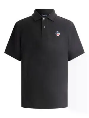 Fusalp Pique-cotton Polo Shirt - Black