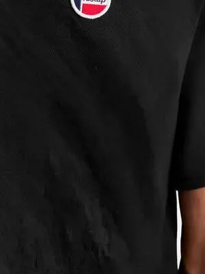 Fusalp Pique-cotton Polo Shirt - Black