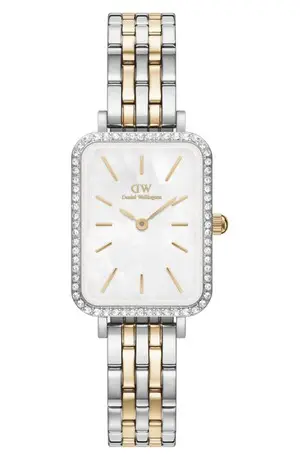 DANIEL WELLINGTON Quadro Bracelet Watch - Gold