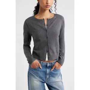 Women's Charcoal Cardigans
