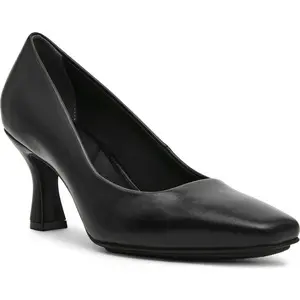 Anne Klein Prima Pump - Black Smooth