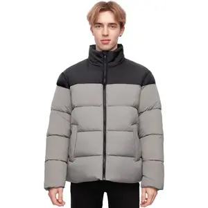 ROKKA&ROLLA Lightweight Puffer Jacket - Grey