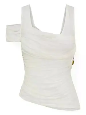 Christopher Esber Beach Glass Draped Tank Top