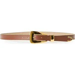 B-LOW THE BELT Briar Leather Belt