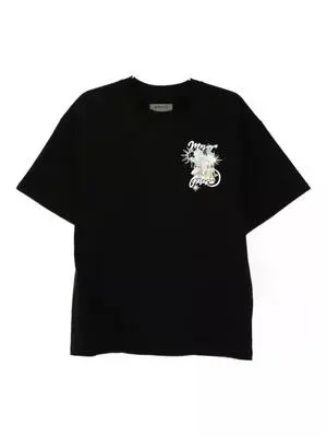 MUSIUM DIV. Graphic T-shirt - Black
