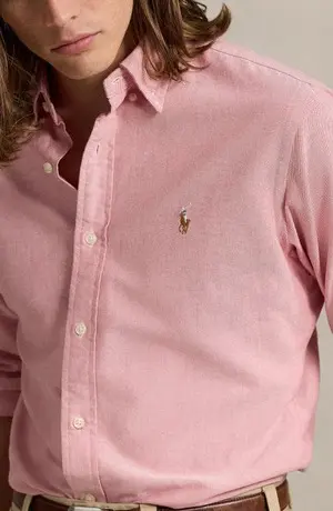 Polo Ralph Lauren The Iconic Oxford Button-down Shirt - New Brick