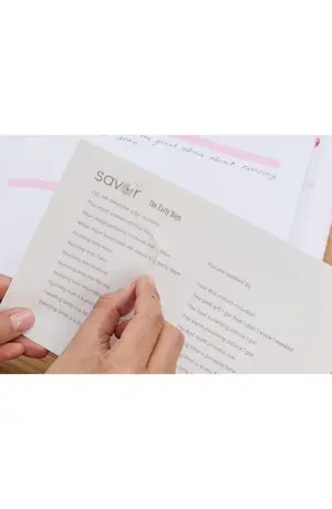 SAVOR Baby Memory Book - Pink