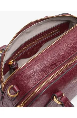 Rag & Bone Gramercy Small Satchel Bag - Garnet