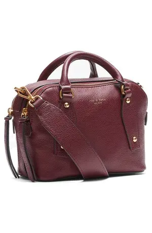 Rag & Bone Gramercy Small Satchel Bag - Garnet