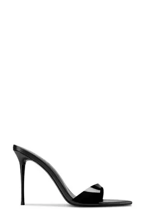 Femme La Azucar Stiletto Heel Slide Sandal - Noir