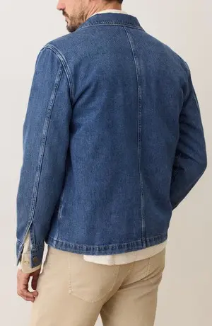 Marine Layer Patrick Denim Shirt Jacket - Dark Wash