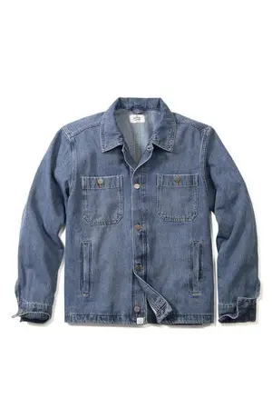 Marine Layer Patrick Denim Shirt Jacket - Dark Wash