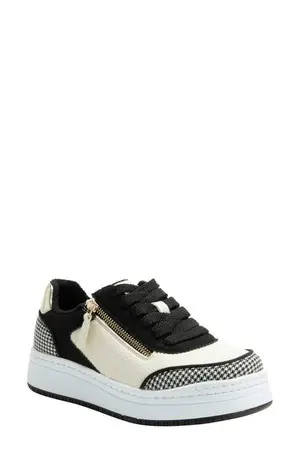 ALEGRIA BY PG LITE Averie Sneaker - Houndstooth Black