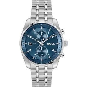 BOSS Skytraveller Chronograph Bracelet Watch - Blue