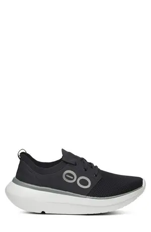 OOFOS Oomy Stride Sneaker - White Black