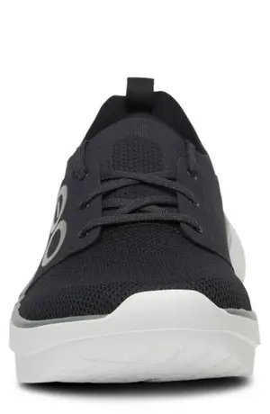 OOFOS Oomy Stride Sneaker - White Black
