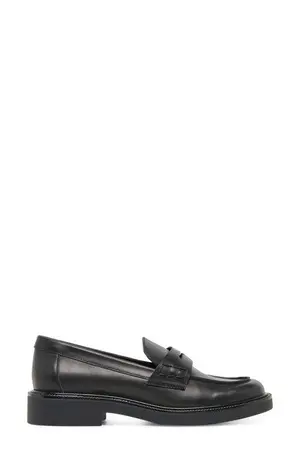 Dolce Vita Tiggy Penny Loafer - Black Leather