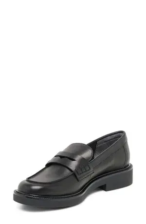 Dolce Vita Tiggy Penny Loafer - Black Leather