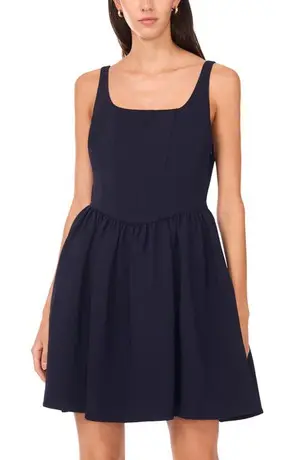 CECE DUPRAZ Fit & Flare Mini Dress