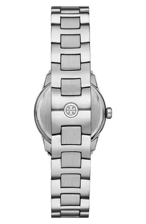Tory Burch The Small Miller Bracelet Watch - Silver/blue