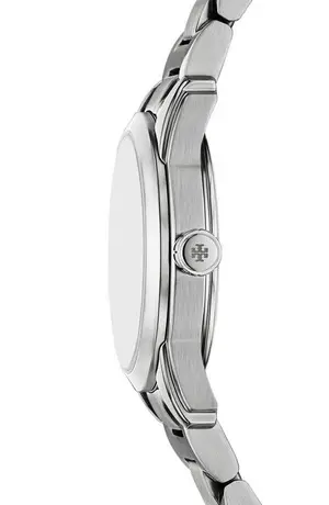 Tory Burch The Small Miller Bracelet Watch - Silver/blue