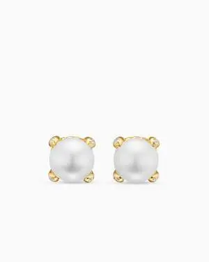 David Yurman Classics Stud Earrings - Pearl