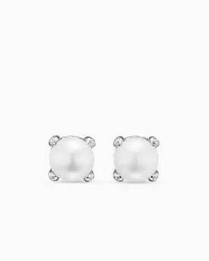 David Yurman Classics Stud Earrings - Pearl
