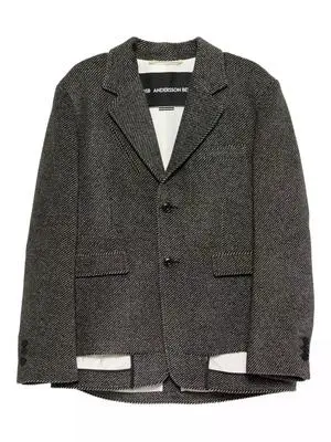 Andersson Bell Layered Blazer - Grey