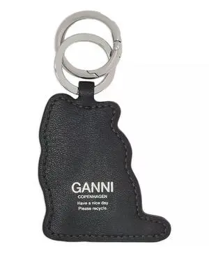 GANNI Cat-shaped Keyring