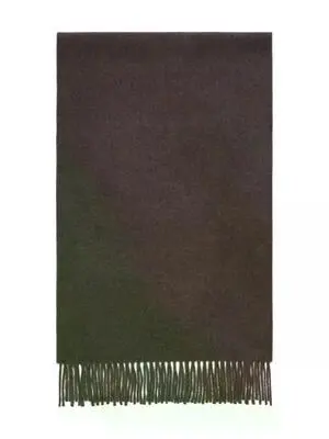 Brunello Cucinelli Fringe Cashmere Scarf - Brown