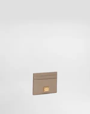 Dolce & Gabbana Plongé Calfskin Card Holder