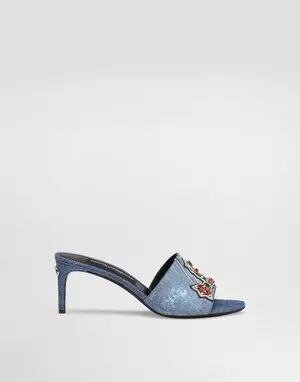 Dolce & Gabbana Embroidered Sandals For Women
