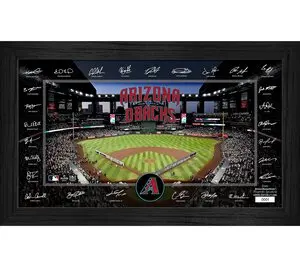 HIGHLAND MINT Washington Nationals 2025 Signatu Re Field Frame - One-color