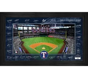HIGHLAND MINT Texas Rangers 2025 Signature Fiel D Frame - One-color