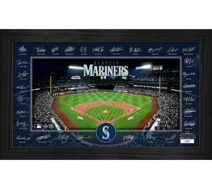 HIGHLAND MINT Seattle Mariners 2025 Signature F Ield Frame - One-color