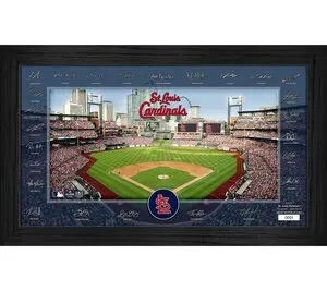 HIGHLAND MINT St. Louis Cardinals 2025 Signatur E Field Frame - One-color