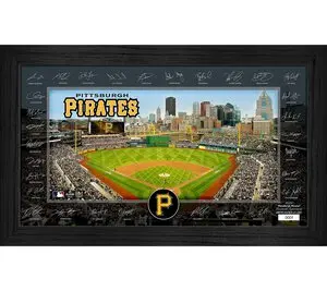 HIGHLAND MINT Pittsburgh Pirates 2025 Signature Field Frame - One-color