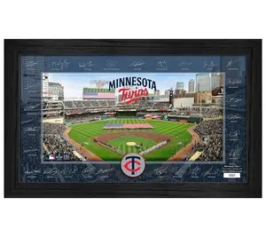 HIGHLAND MINT Minnesota Twins 2025 Signature Fi Eld Frame - One-color