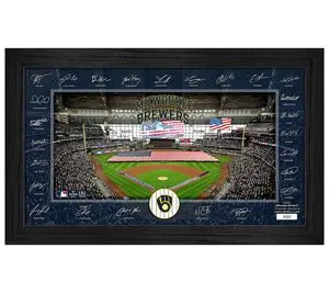 HIGHLAND MINT Milwaukee Brewers 2025 Signature Ield Frame - One-color