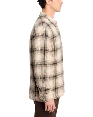 Madewell Twill Plaid Jacket - Heavy Twill Plaid Grey