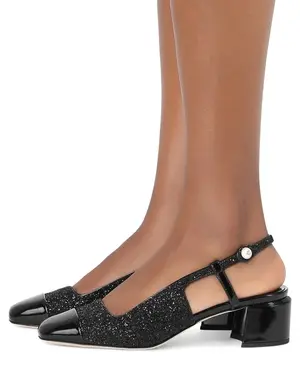 JIMMY CHOO Elisa 45 Slingback Pumps