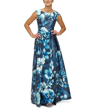 KAY UNGER Kate High-low Gown