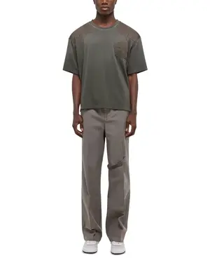 Helmut Lang Relaxed Fit Patch Tee - Moss
